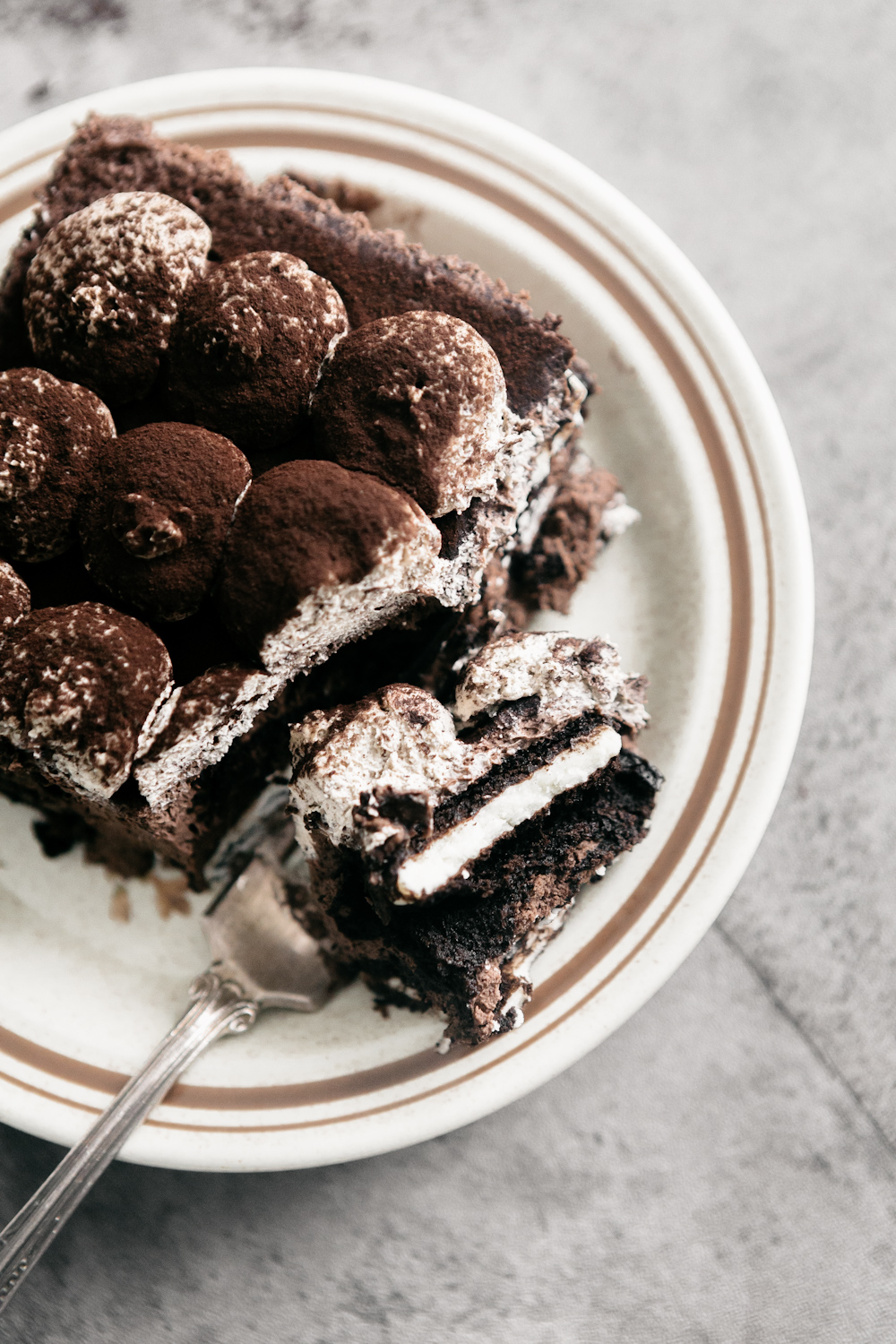 Chocolate Oreo Tiramisu - Heathers Home Bakery