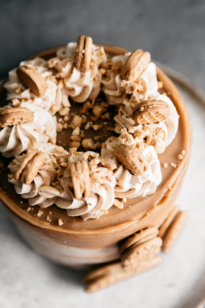 Peanut Butter Layer Cake - Heathers Home Bakery